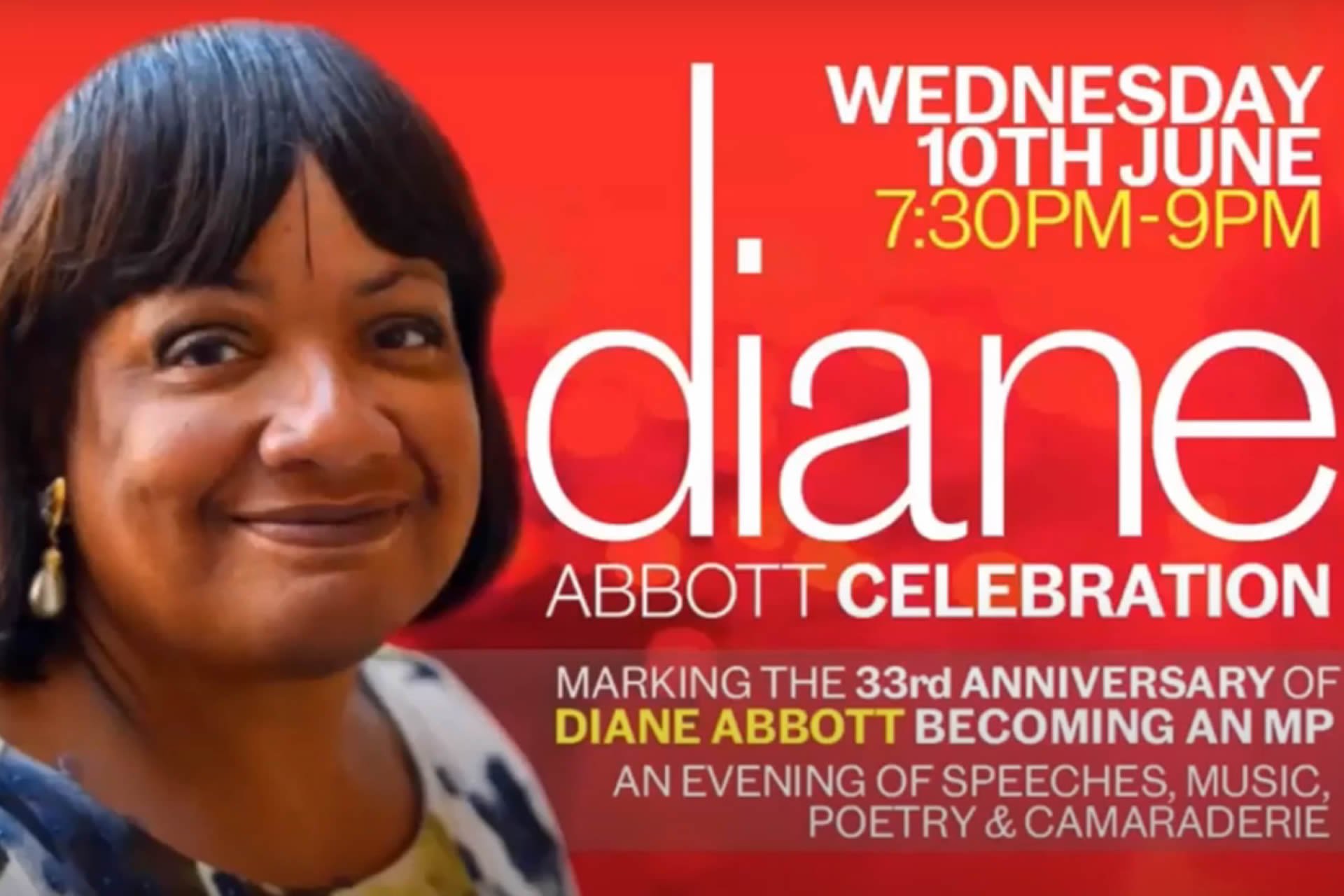 Diane Abbott Celebration - The Crispin Flintoff Show
